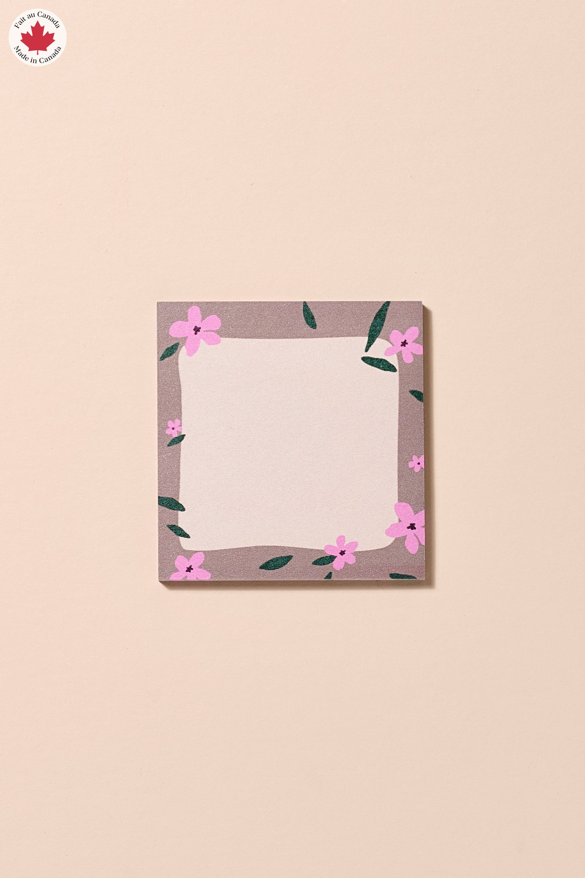 Le mini bloc-note à fleurs – WOMANCE